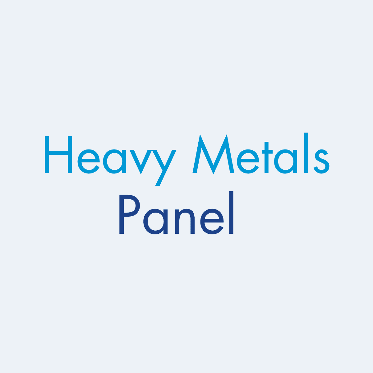 Heavy Metals Panel | RealTime Laboratories